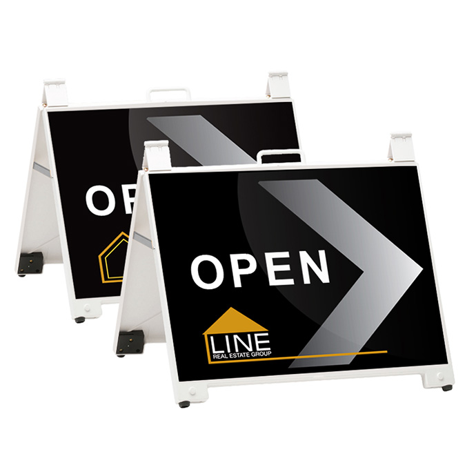 Real Estate A-Frame Sign – Web 2 Printing